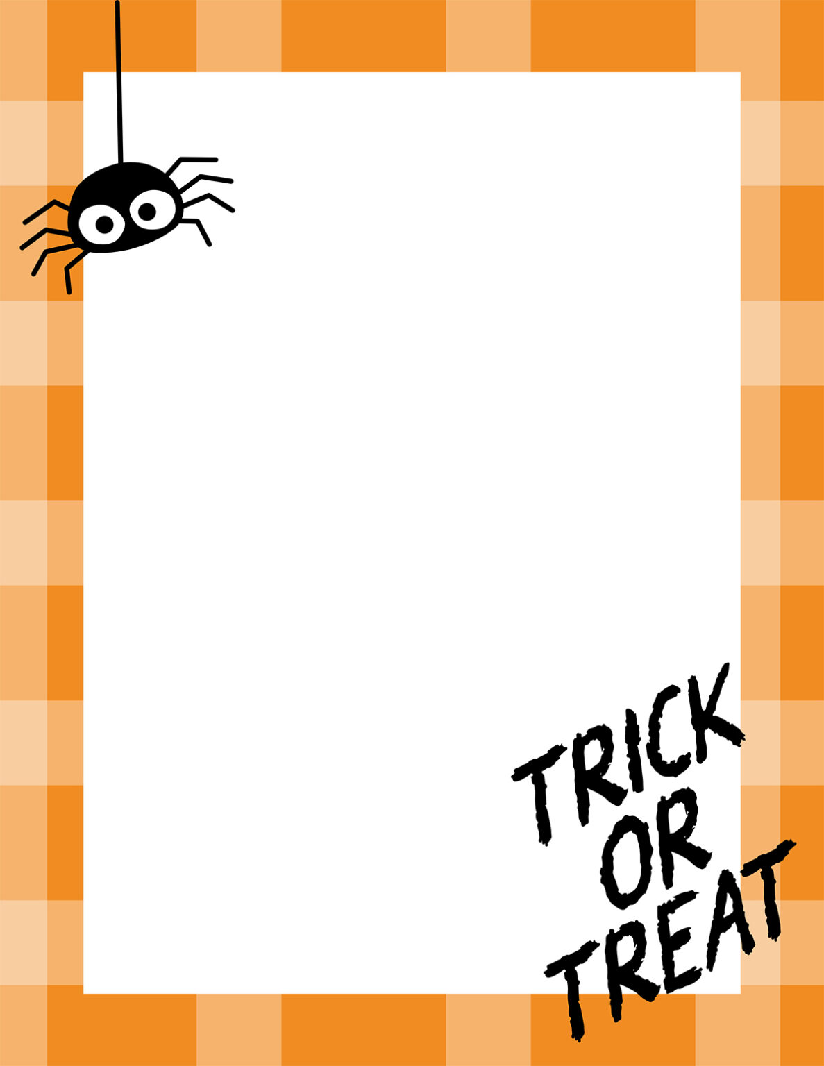 Free Printable Halloween Borders - 30 Border Pages - Mom in Pajamas